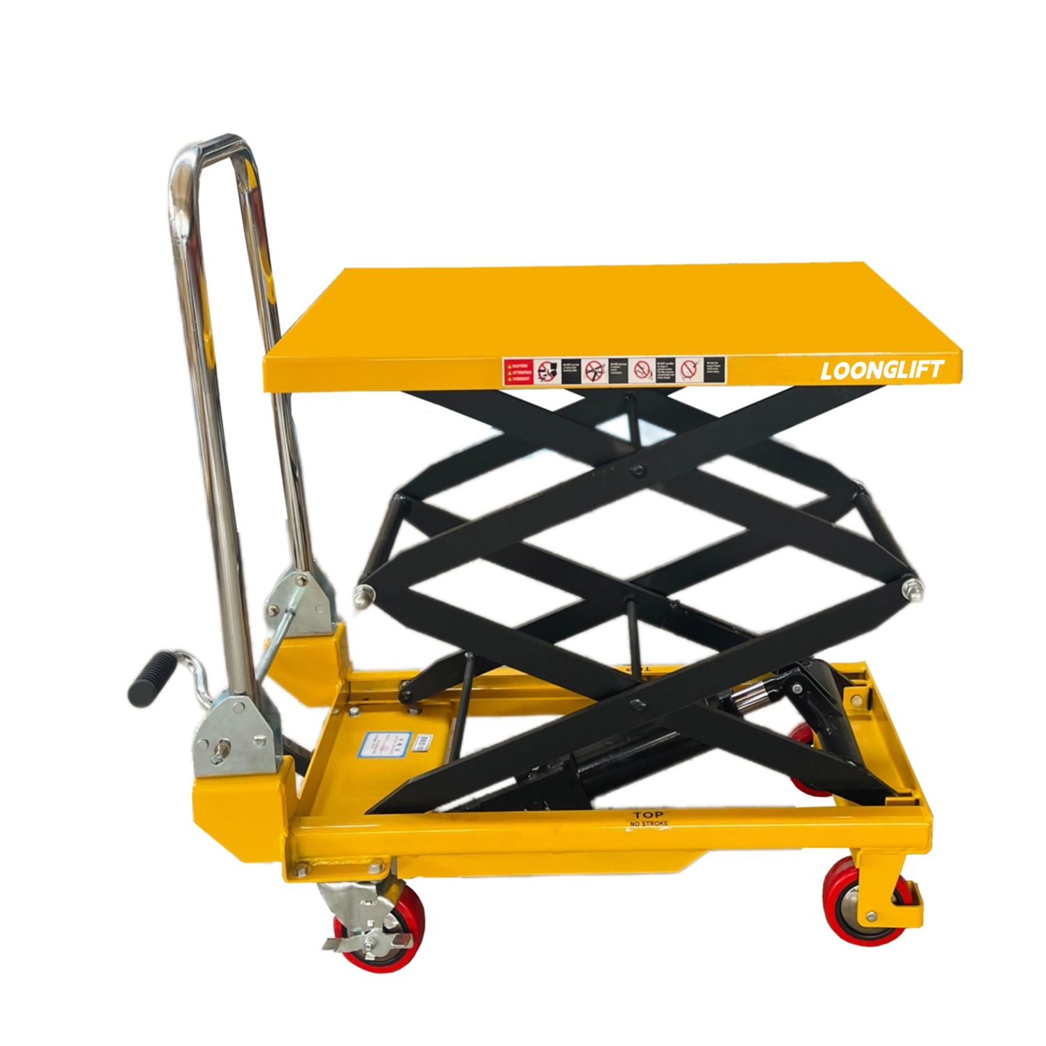 LOONGLIFT 150/350KG Manual Lift Tables-Lift table-Ningbo loonglift Logistics Equipment Co., Ltd.